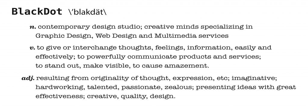 BlackDot Design Studio | Creative Quality Graphic & Web Design ...